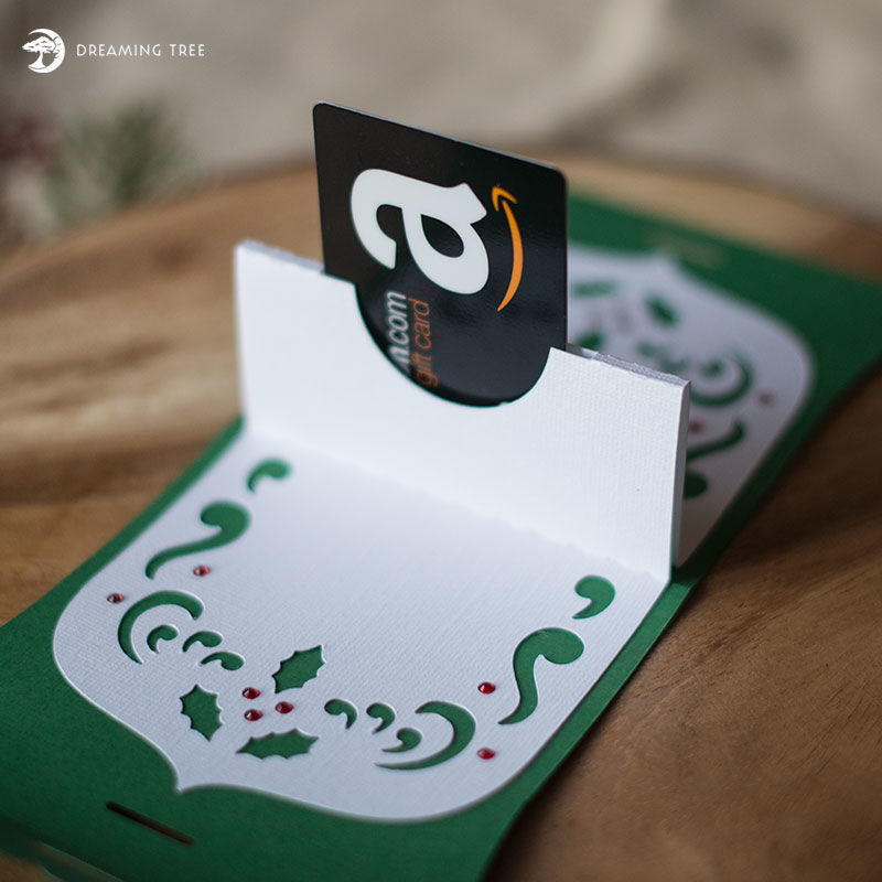 Gift Card Holder - SVG Files For Cricut and Silhouette - 3DSVG.com