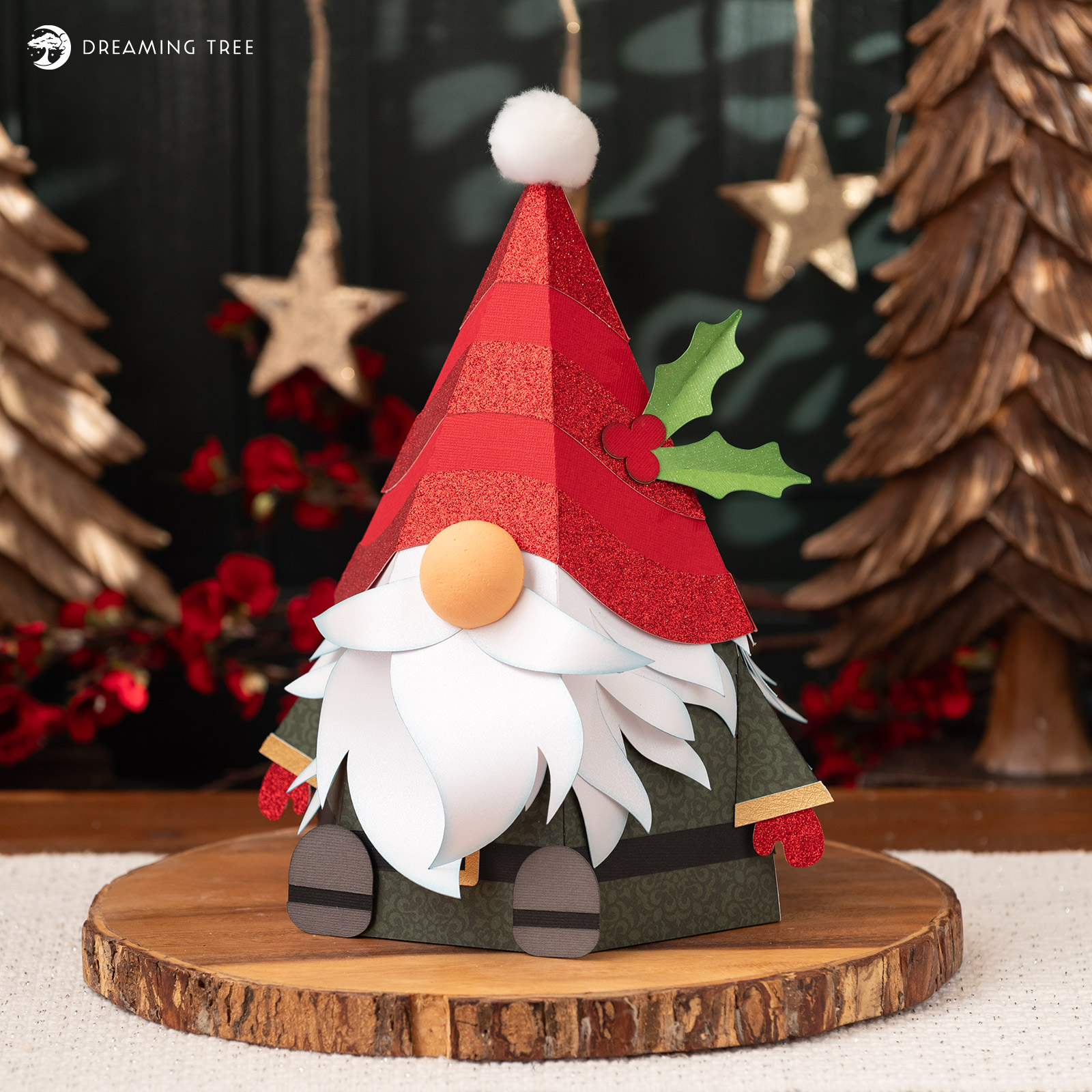 Gnome Gift Box SVG Premium 3D SVG file for Cricut, Silhouette CAMEO ...