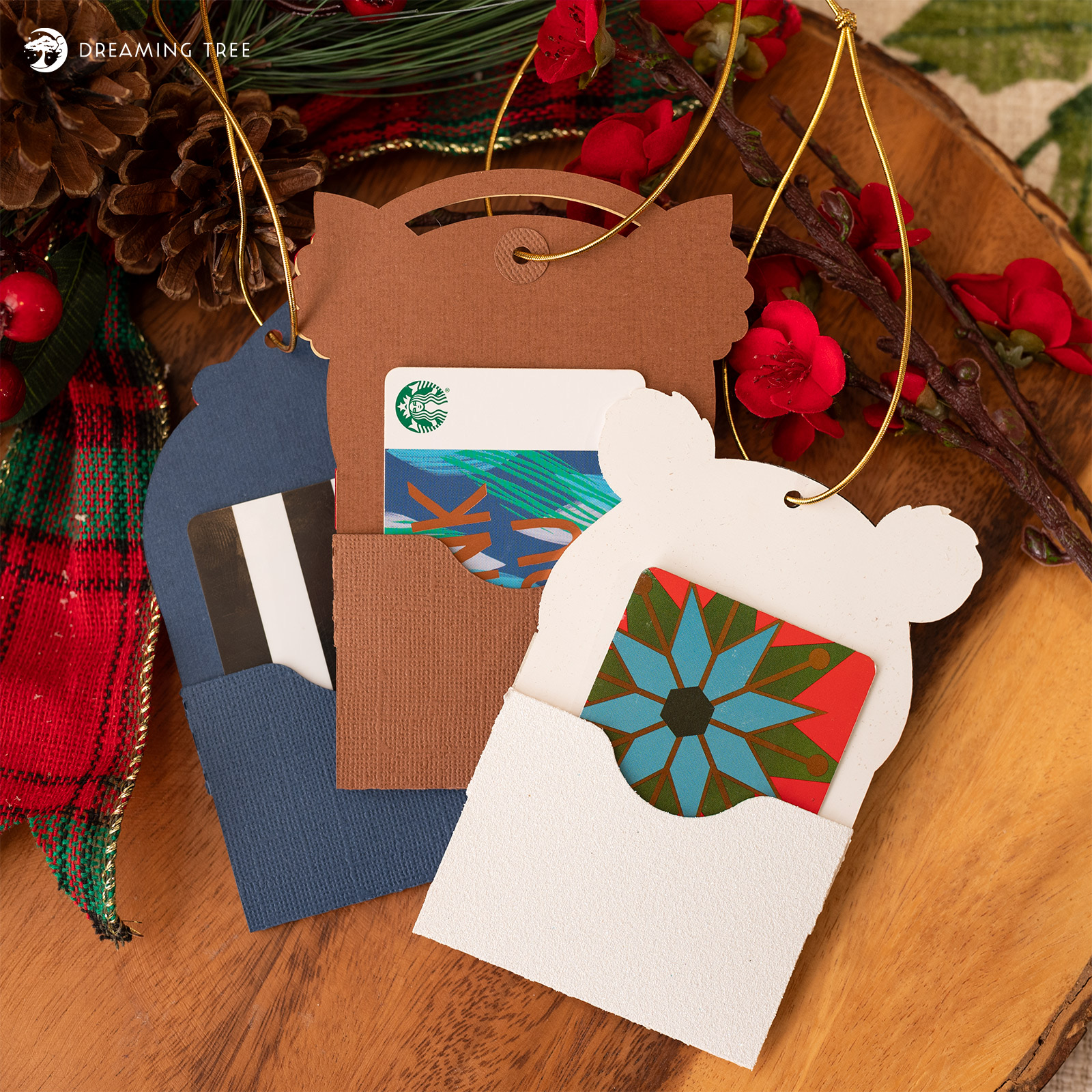 Polar Pals Gift Card Ornaments Premium 3D SVG file for Cricut ...